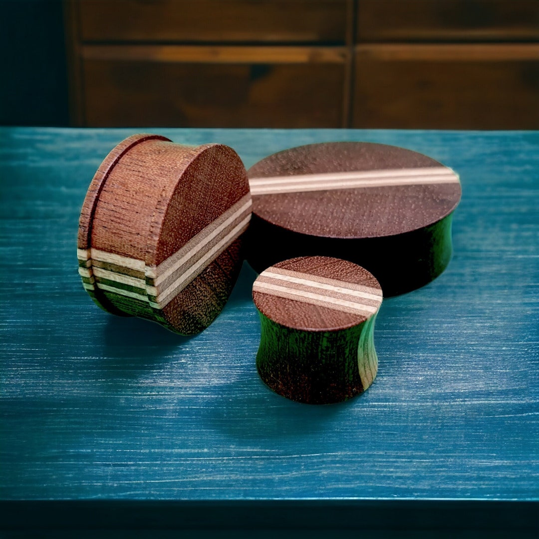 Wood Gauge Custom Plug, Bespoke Gauge, Ear Stretchers, Ear Tunnels ...