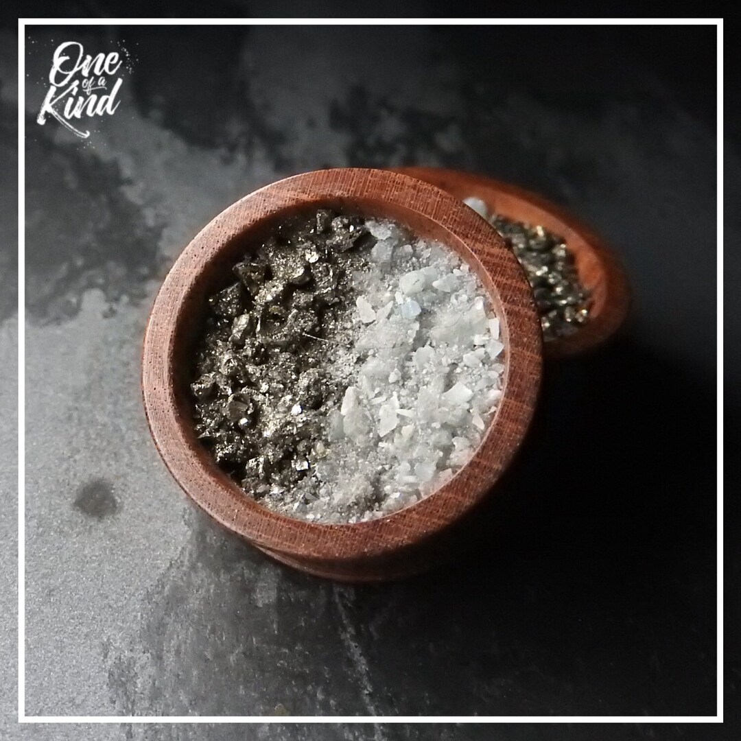 Handmade Amazonite & Pyrite Mahogany Plug: Gemstone Gauge Earring - Etsy