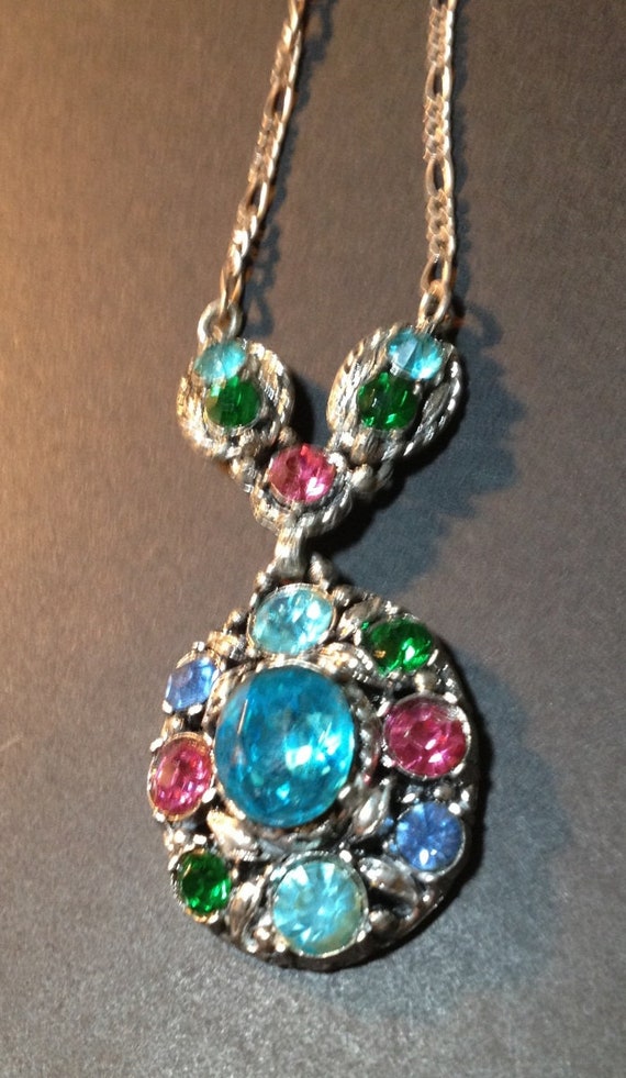 vintage metal rainbow multi - Gem