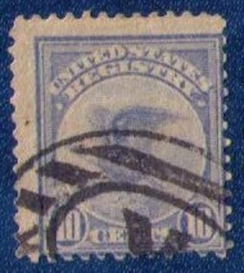 US 1911 Sc #F1 Used United States Eagle Registration Stamp Very Fine - Etsy