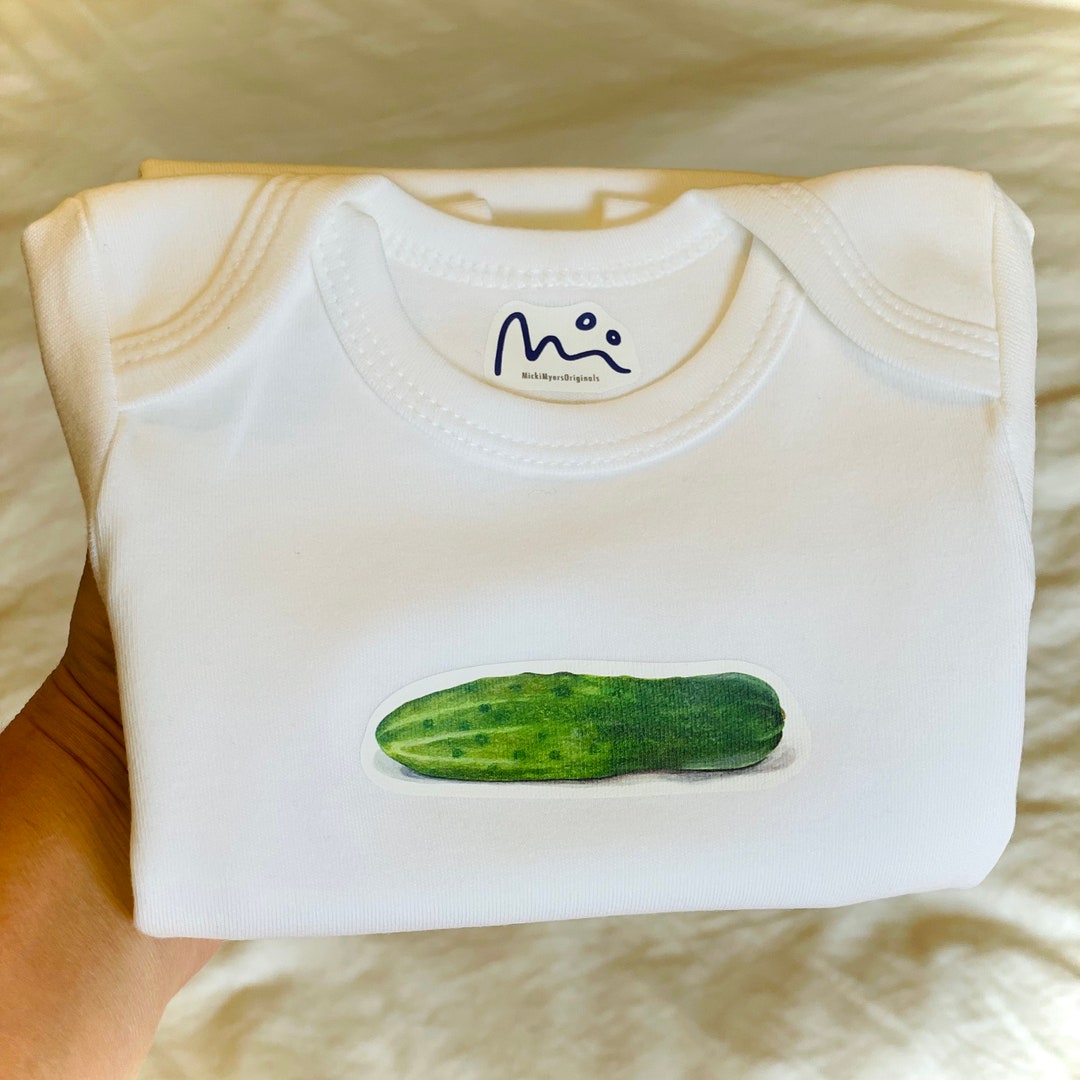Pickle Baby Onesie: 100% Cotton, Little Pickle Gift - Etsy