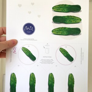 Printable Pickle Gift Tags, Downloadable Pickle Gift Tags, Pickle Gift ...