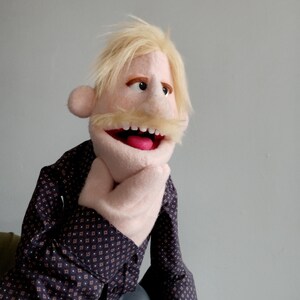 Wayne Live Hand Puppet - Etsy