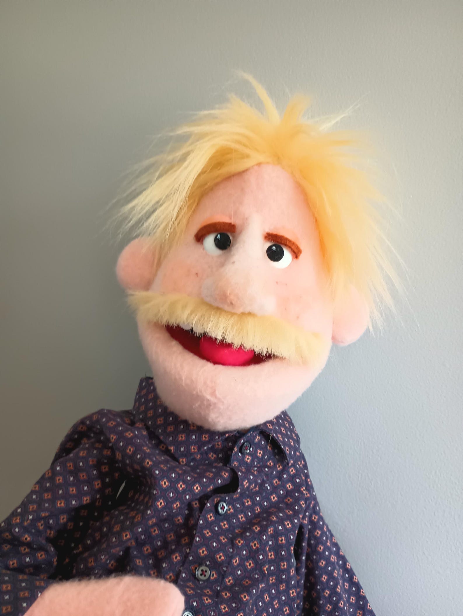 Wayne Live Hand Puppet - Etsy