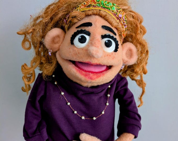 Anna Hand and Rod Puppet - Etsy
