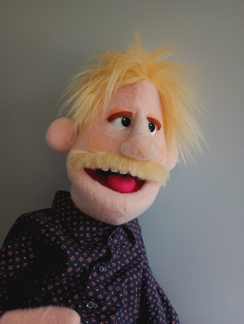Wayne Live Hand Puppet - Etsy