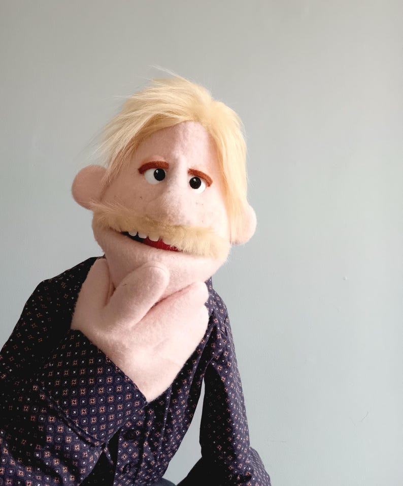 Wayne Live Hand Puppet - Etsy