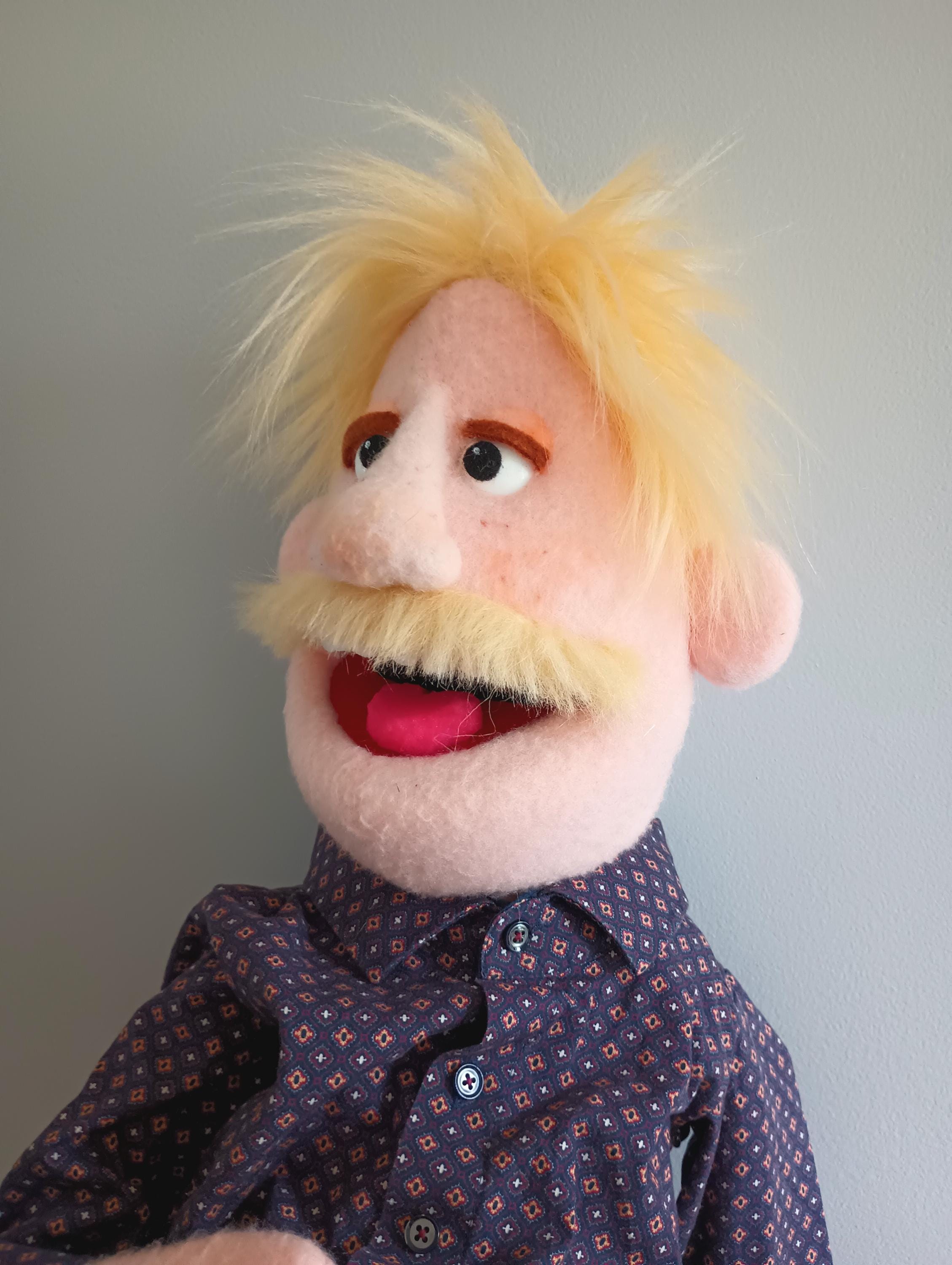 Wayne Live Hand Puppet - Etsy