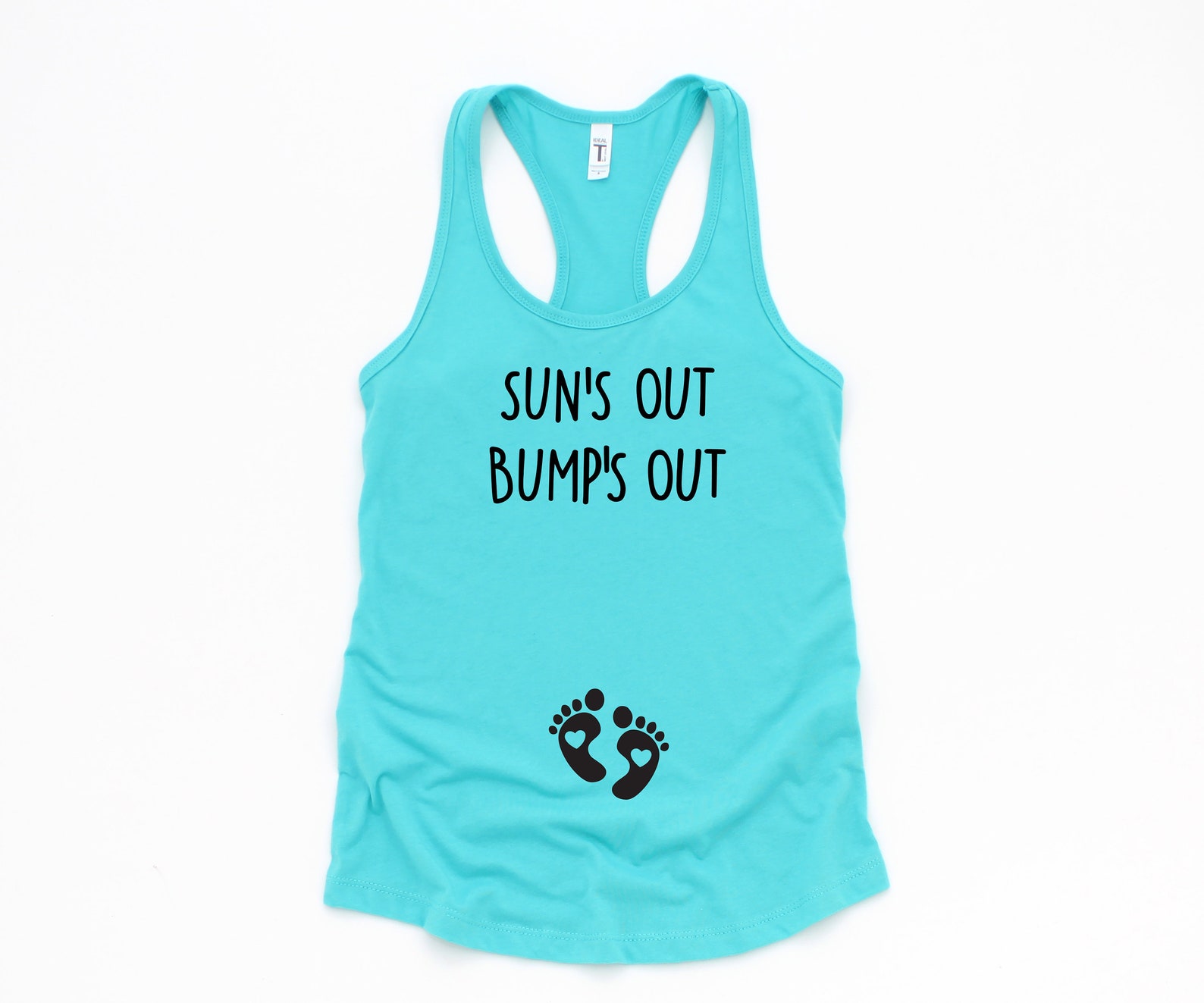 Sun's Out Bumps Out Tank Pregnancy Tank Pregnancy Gift - Etsy