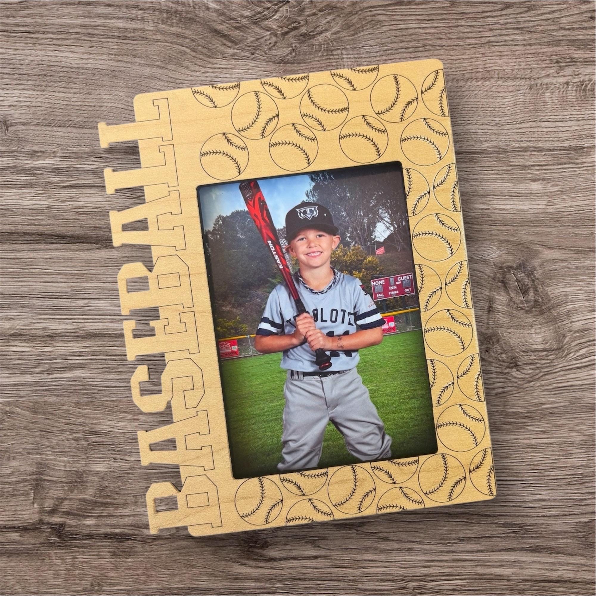 Baseball Picture Frame Fridge Magnet - Etsy