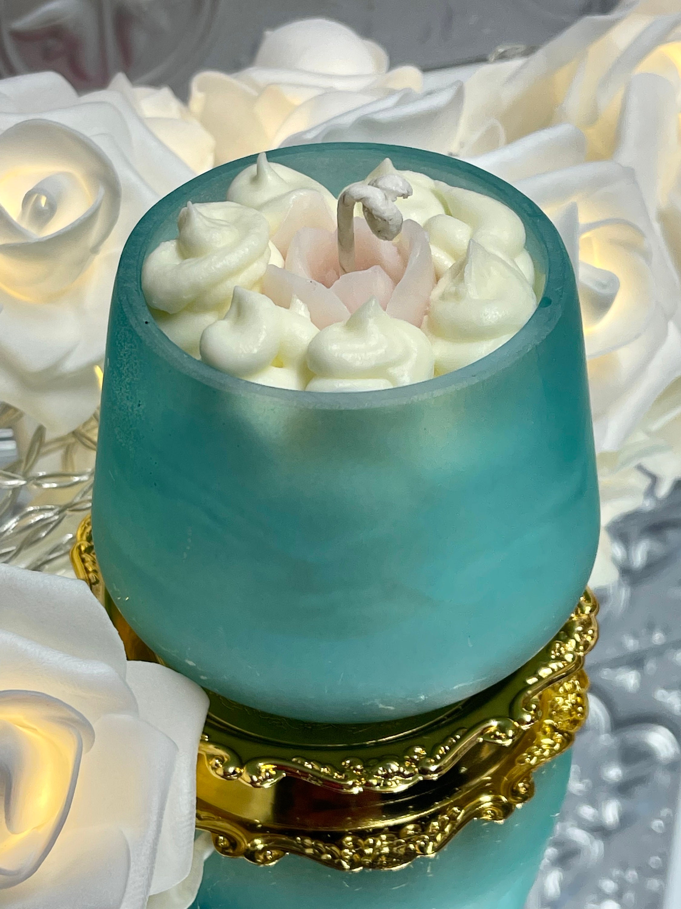 Coquette Candle Coquette Inspired Candle Floral Scent Candle Dessert ...