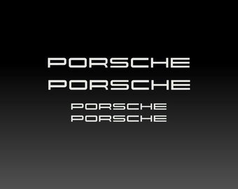 Porsche Logo Vinyl | Etsy