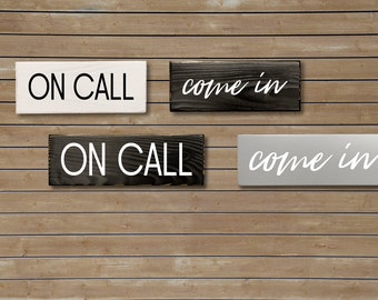 Finally Home Handmade Minimalist Black Gray White Wood Sign | Etsy