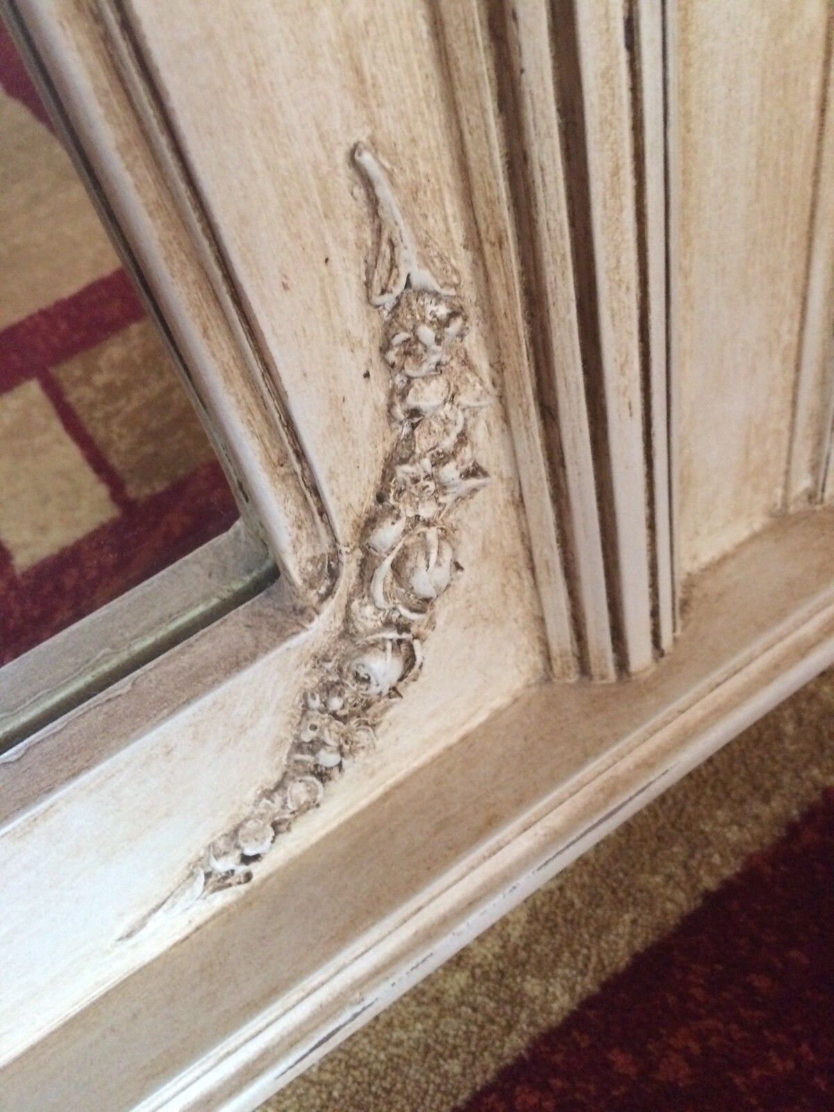 SHABBY CHIC New Moon Rose White Architectural Furniture - Etsy