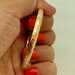 14K Yellow Gold Textured Baby Bangle Bracelet,real Gold Bangle,for ...