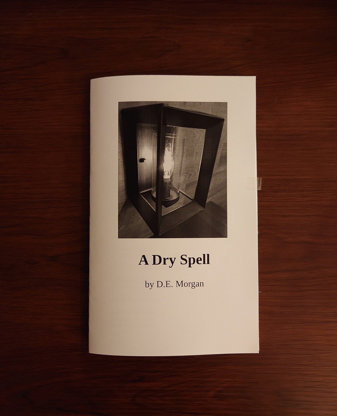 A Dry Spell by D.E. Morgan, Poetry Zine/chapbook, 16 Pages Half-size - Etsy