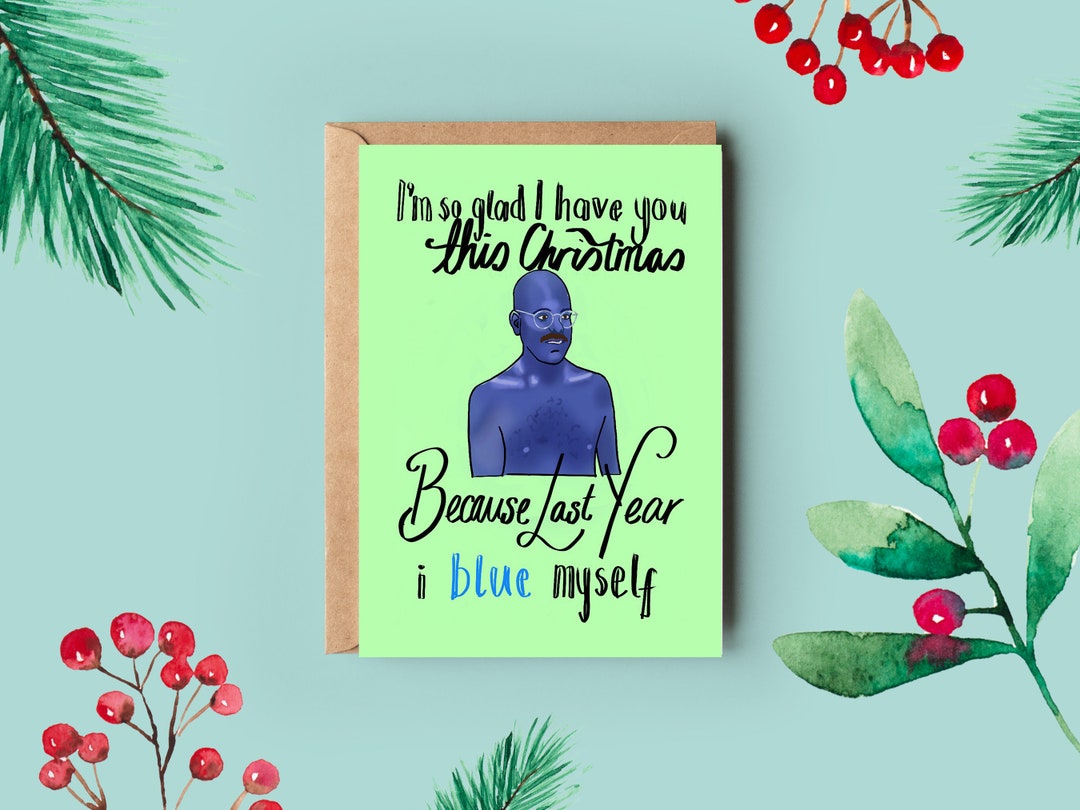 Arrested Development Tobias Funke Blue Man Group Christmas - Etsy