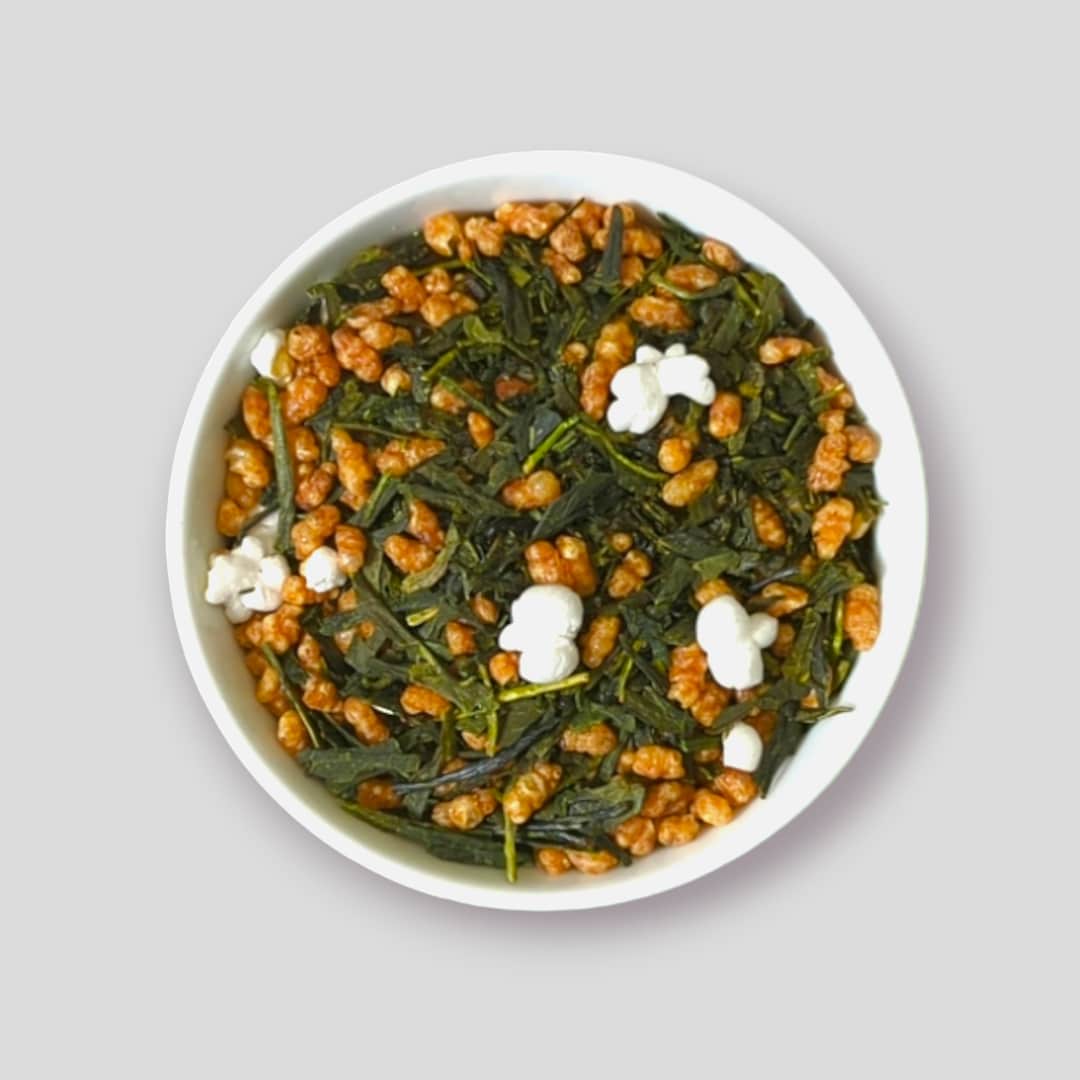 Genmaicha Green Tea | Japanese Green Tea | Toasted Rice Tea | Popcorn ...