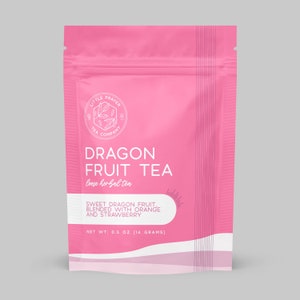 Dragonfruit Tea | Tropical Tea | Fruit Tea | Caffeine Free Tea | Iced ...