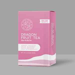 Dragonfruit Tea | Tropical Tea | Fruit Tea | Caffeine Free Tea | Iced ...