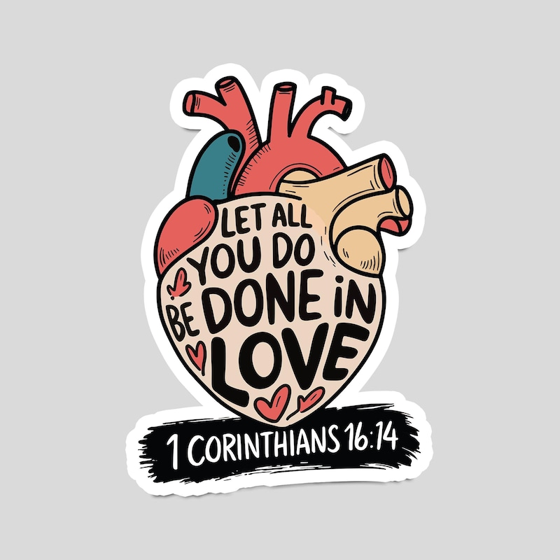 1 Corinthians 16 14 - Etsy