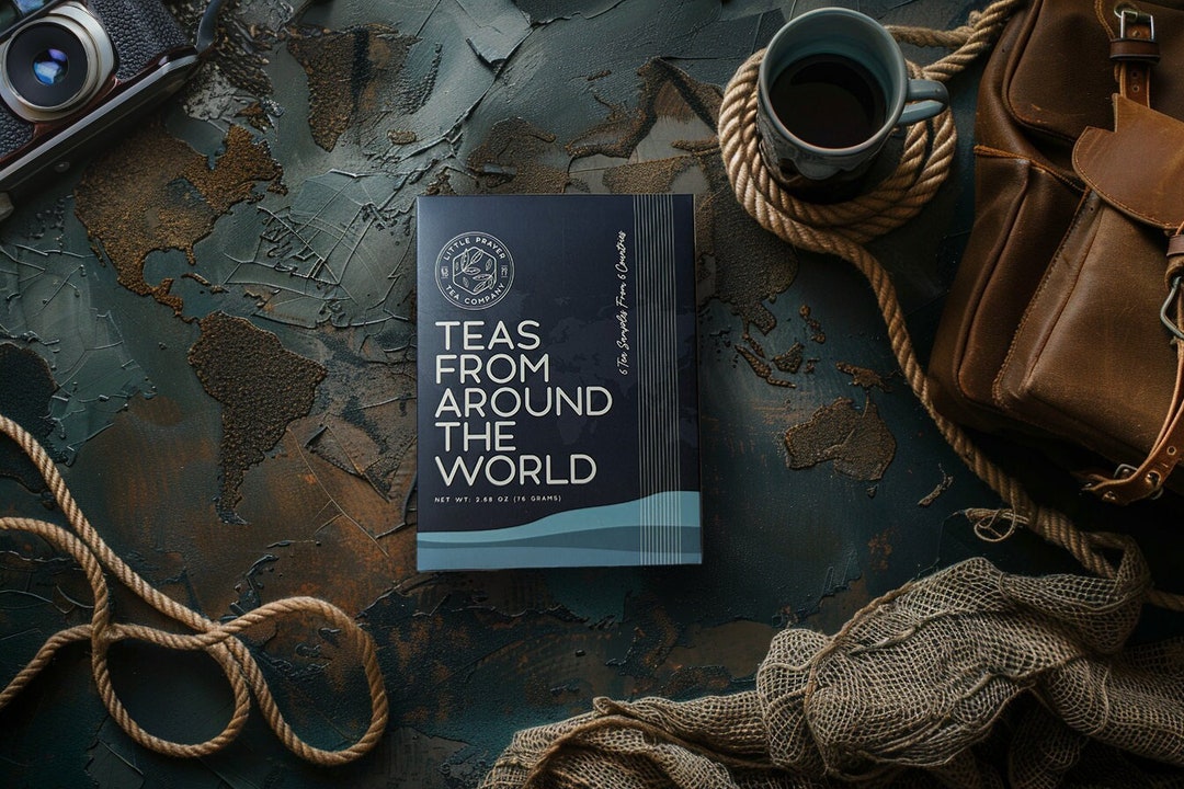 Teas From Around the World Gift Box – Global Tea Sampler Set – Travel ...