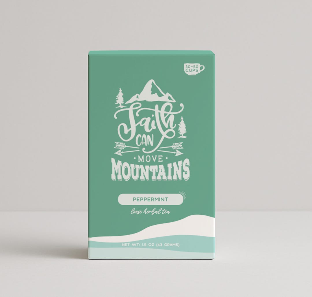 Peppermint Tea | Scripture Tea | Christian Gift | Oregon Peppermint ...