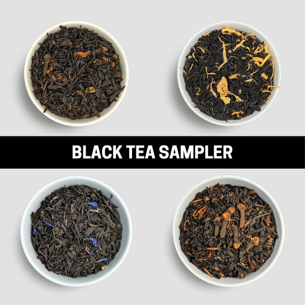 Black Tea Set - Etsy