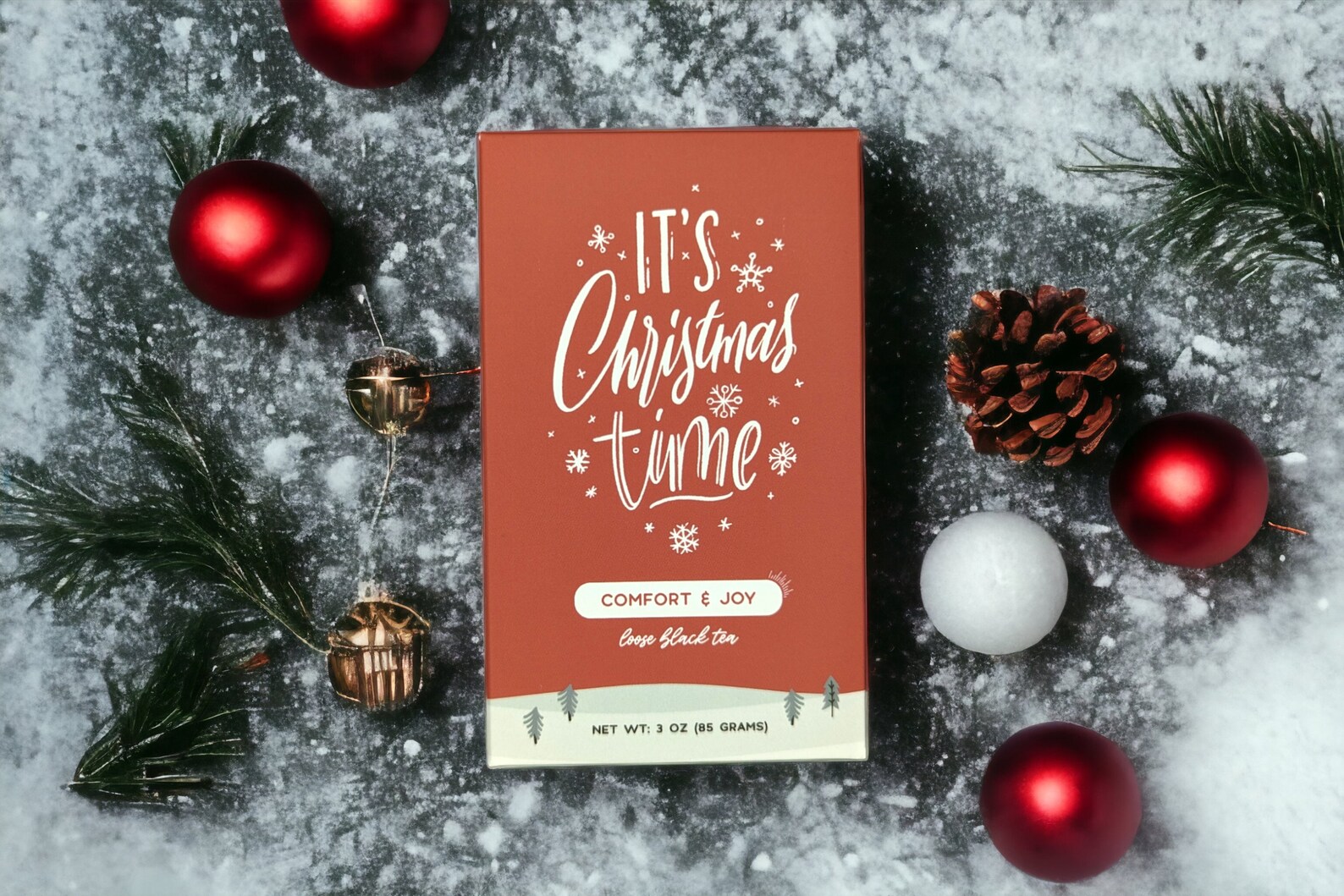 Comfort & Joy Christmas Tea – Holiday Loose Leaf Black Tea With ...