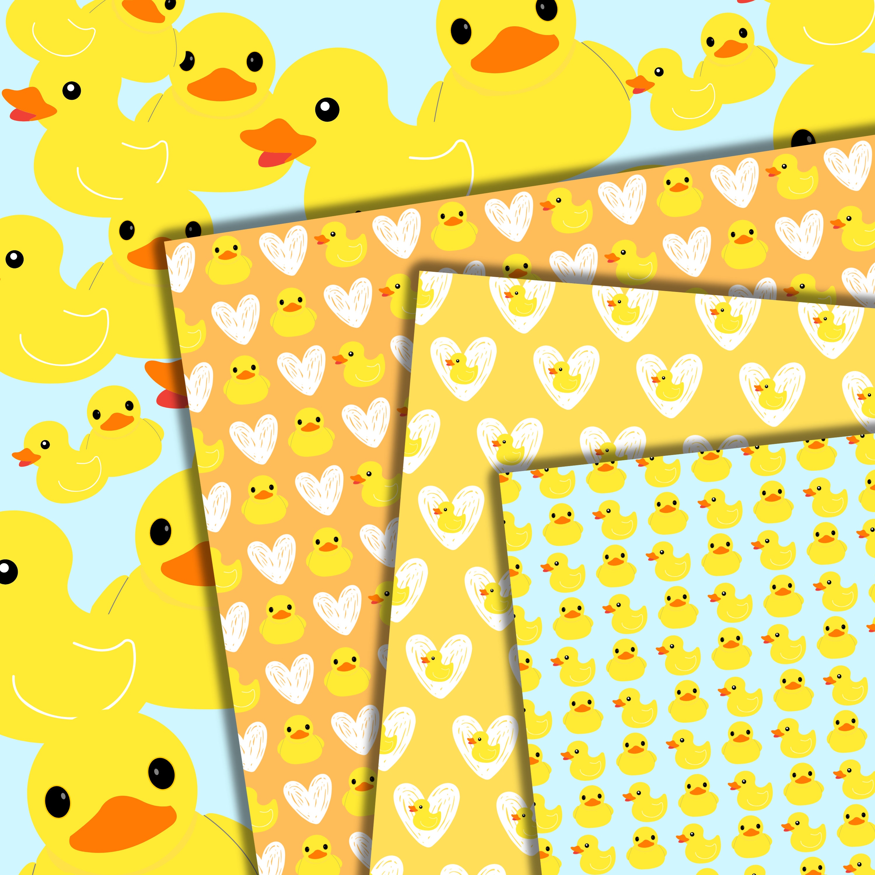Ducks Digital Paper Pack, Scrapbook Papers, Ducks Wallpaper, Ducks ...