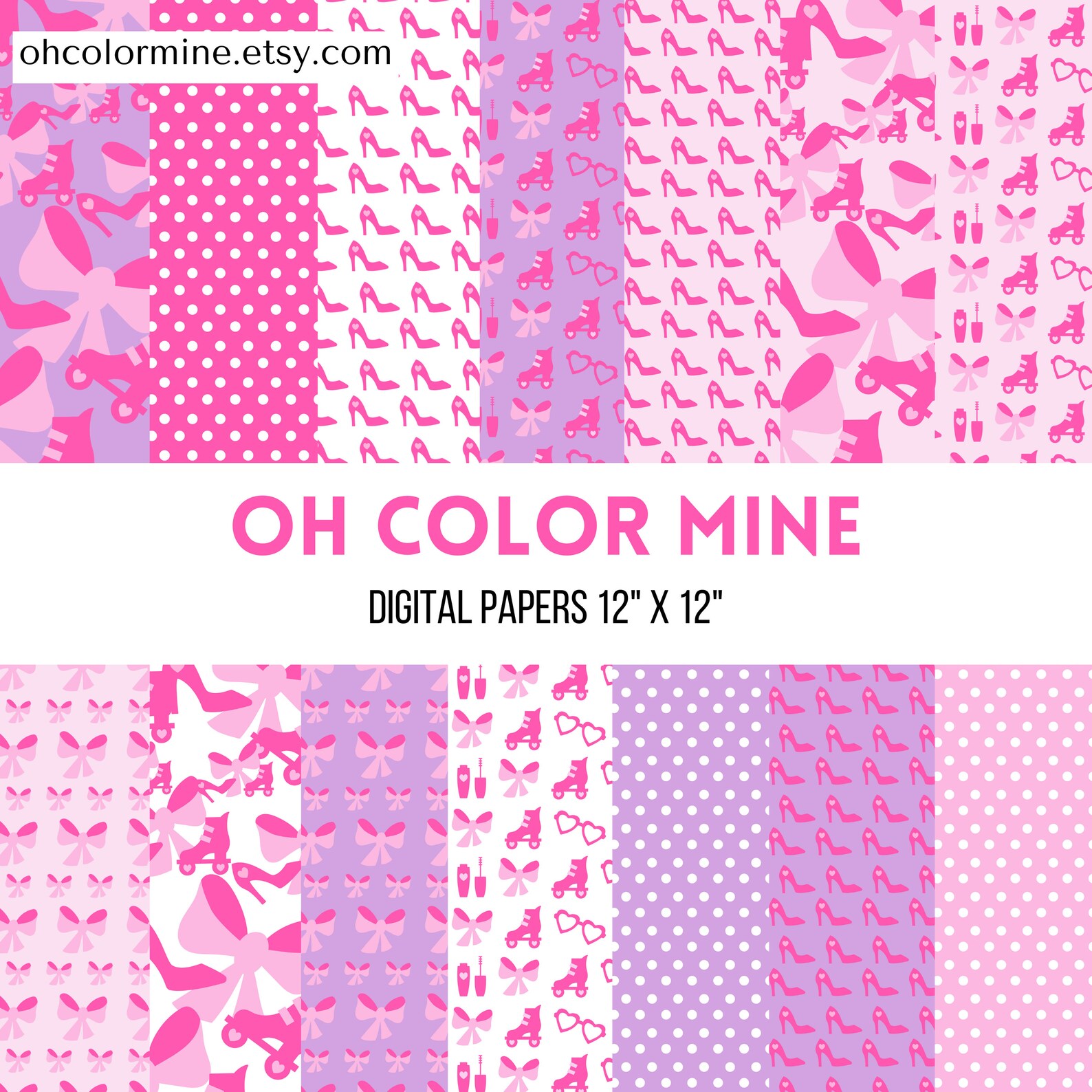 Doll Digital Paper Pack, Scrapbook Papers, Doll Wallpaper, Doll Barbie ...