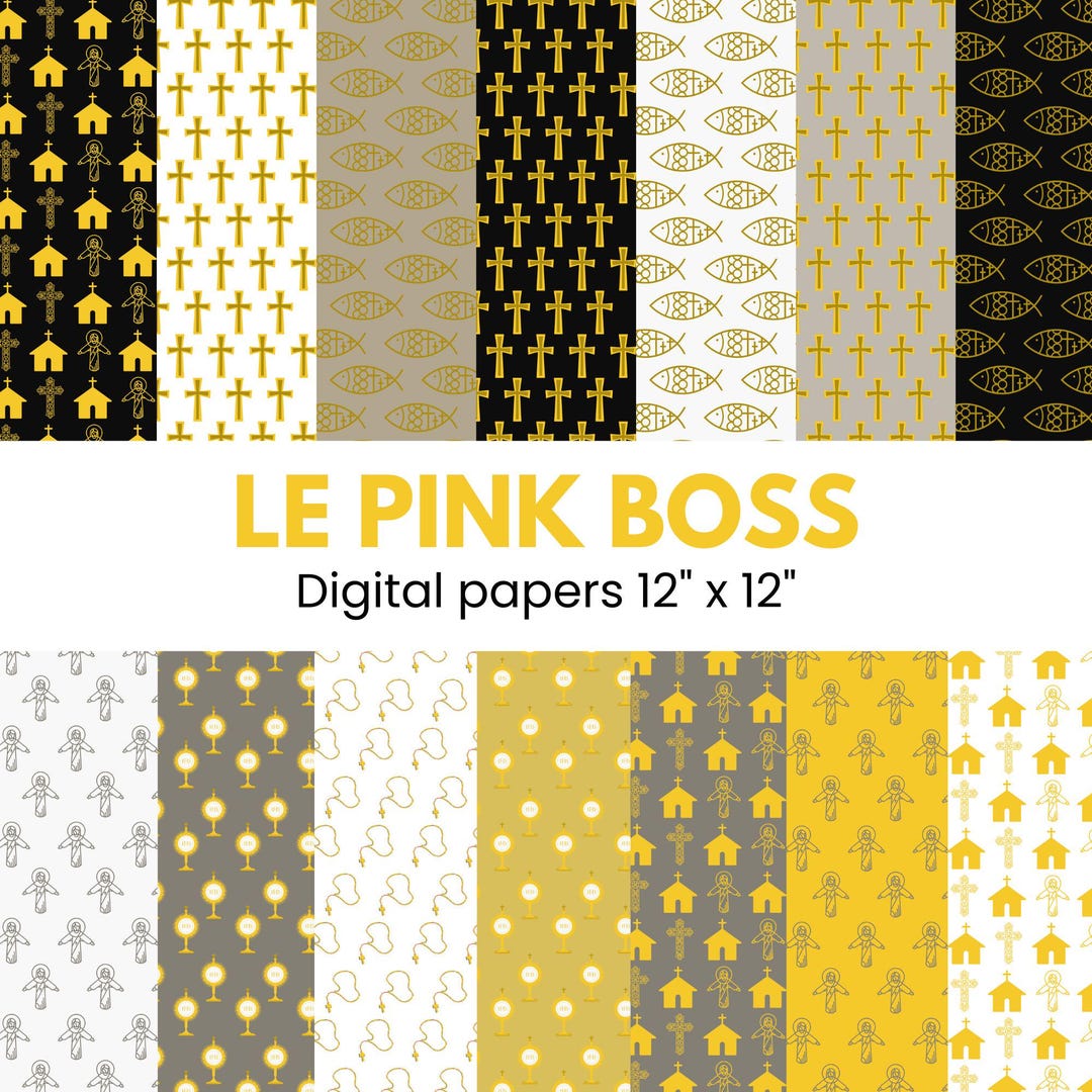 God Digital Paper Pack, Scrapbook Papers,god Church Wallpaper, God ...