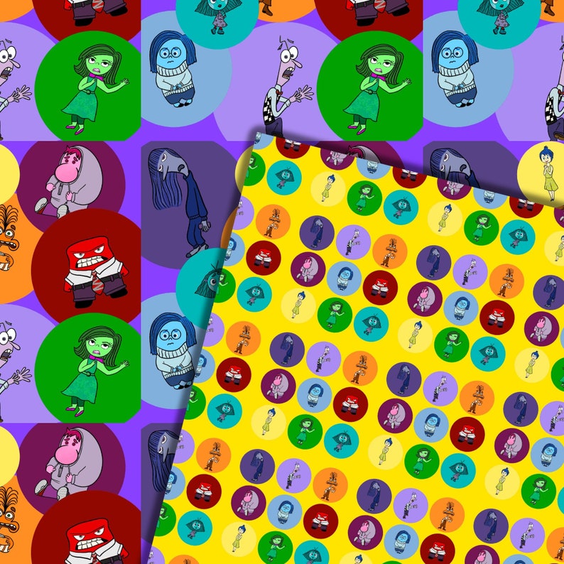 Inside Out 2 Paper Pack, Inside Out 2 Papers, Inside Out 2 Movie ...