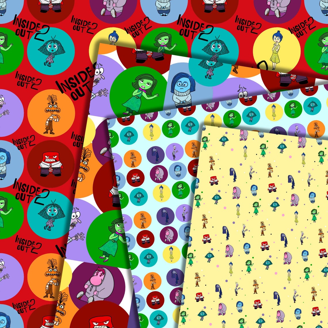 Inside Out 2 Paper Pack, Inside Out 2 Papers, Inside Out 2 Movie ...