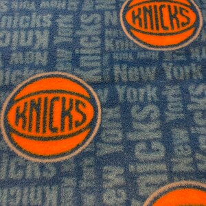 No-sew Blanket...new York Knicks - Etsy