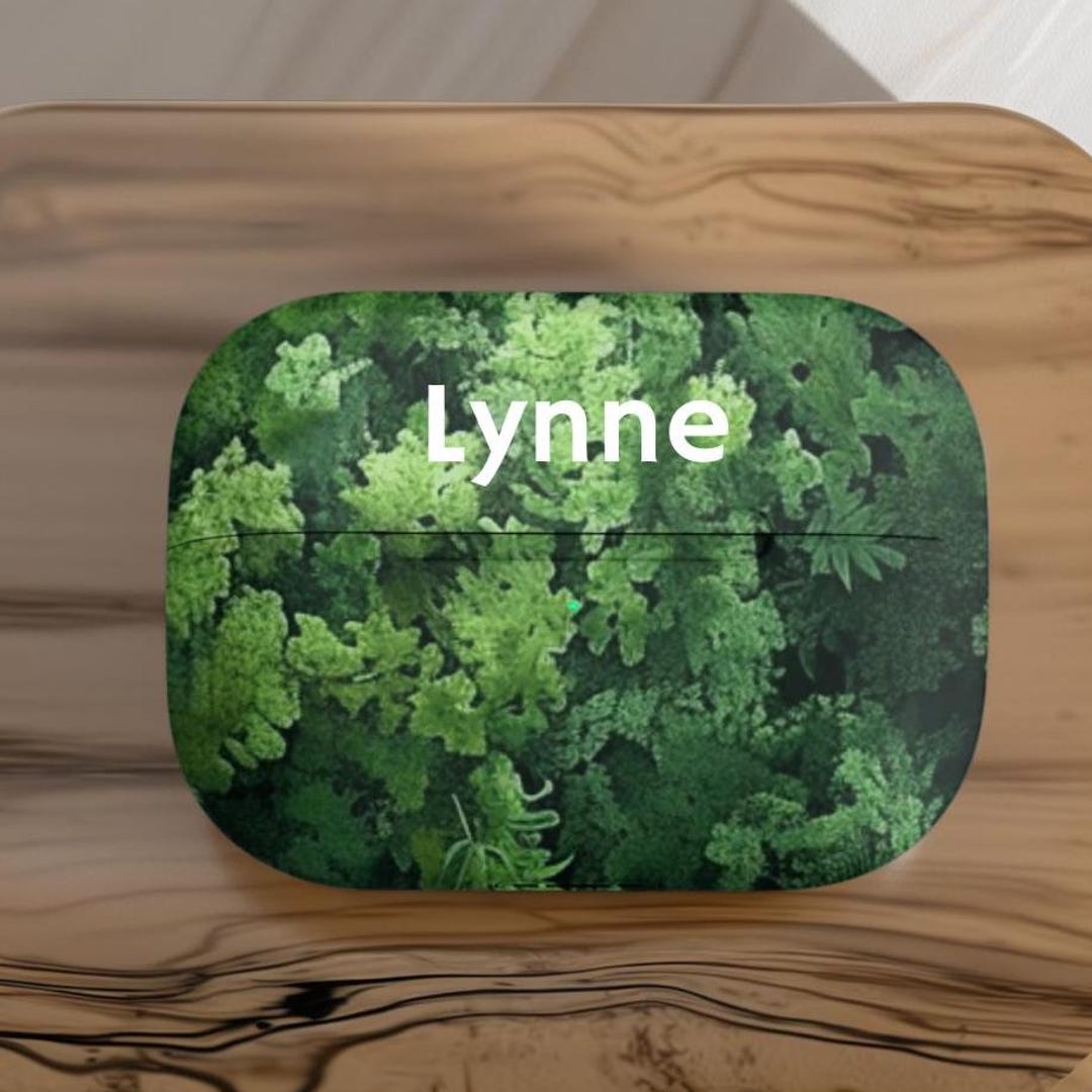 Personalized Moss AirPod Cases - Custom Air Pods Case, Unique Name ...