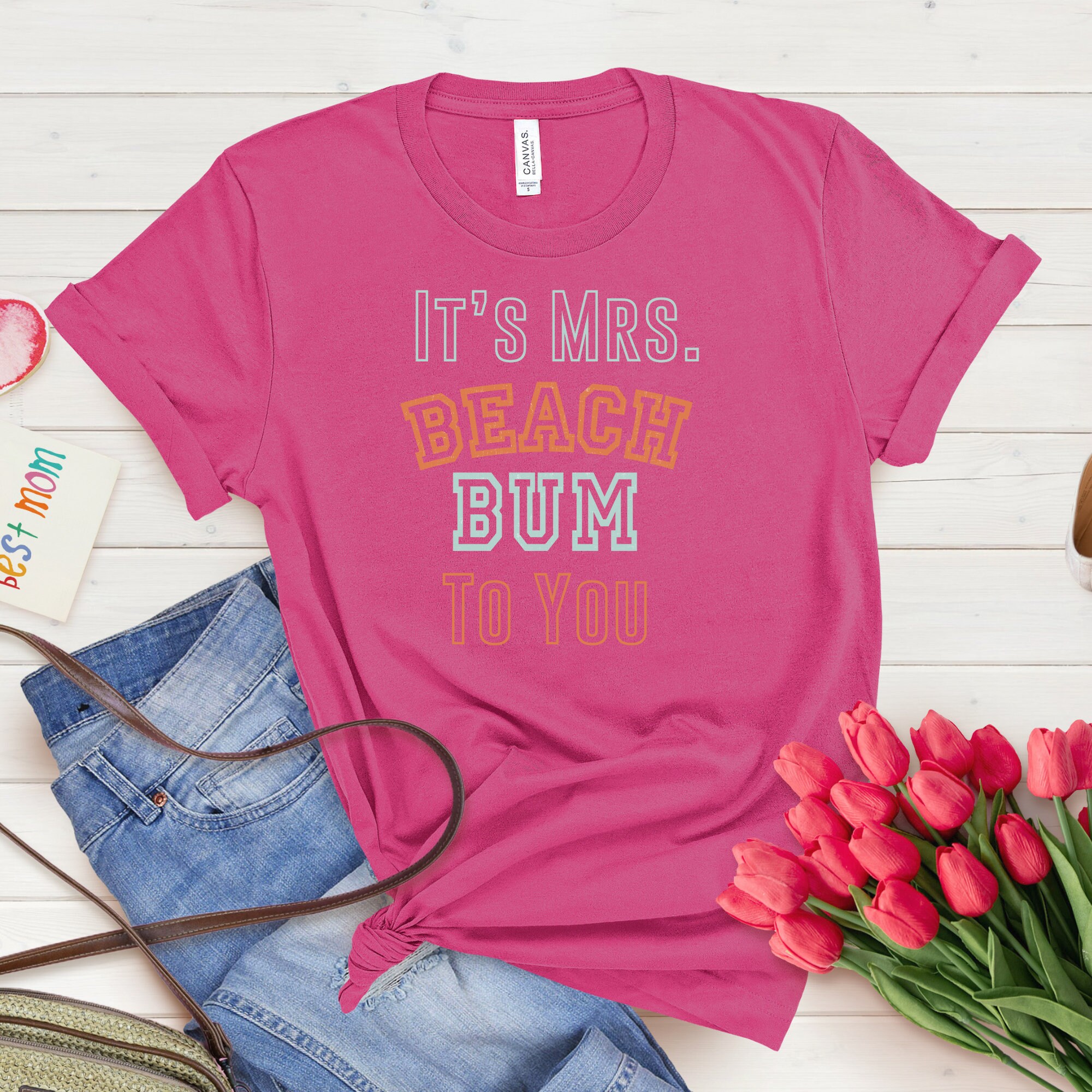 Beach Bum T-shirt for Women - Etsy