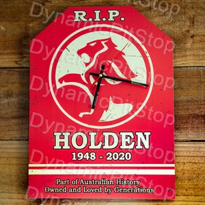 Wall Clock /holden Workshop Clock/ Father's Day Gift / Gift for Him/for ...