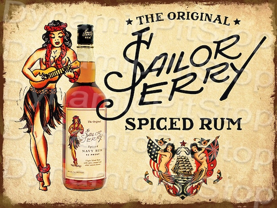 Sailor Jerry Rum Girl