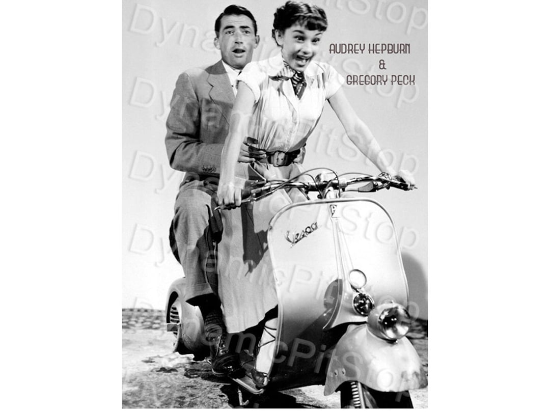 Audrey Hepburn Rustic Tin Metal Sign 50's Movie Star Theatre Room Man ...