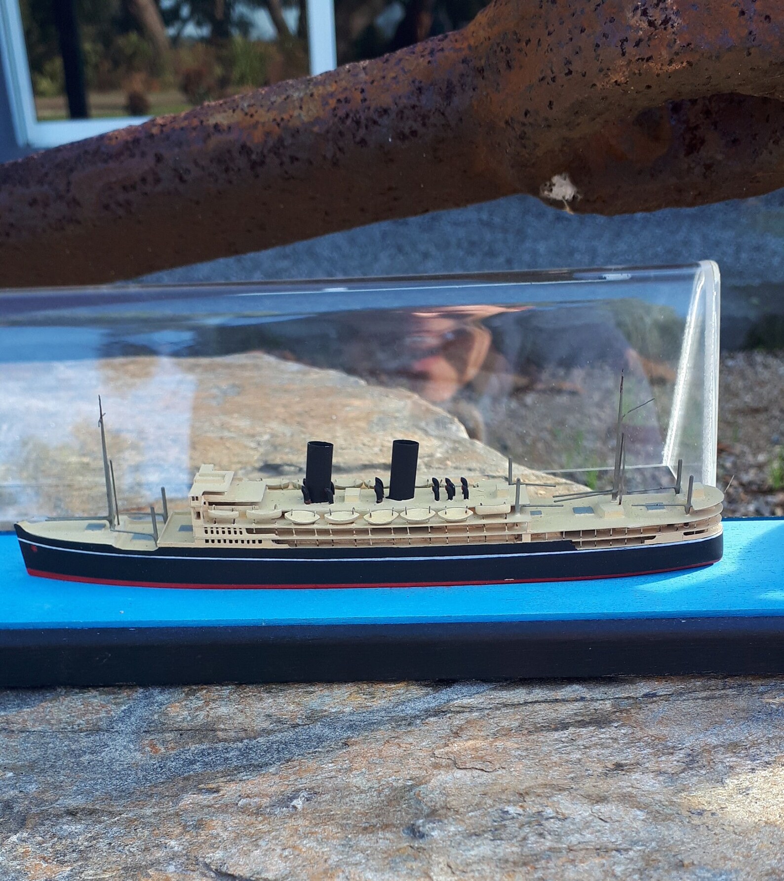 Model Ship Viceroy of India Bassett Lowke Style Steamship Ocean Liner ...