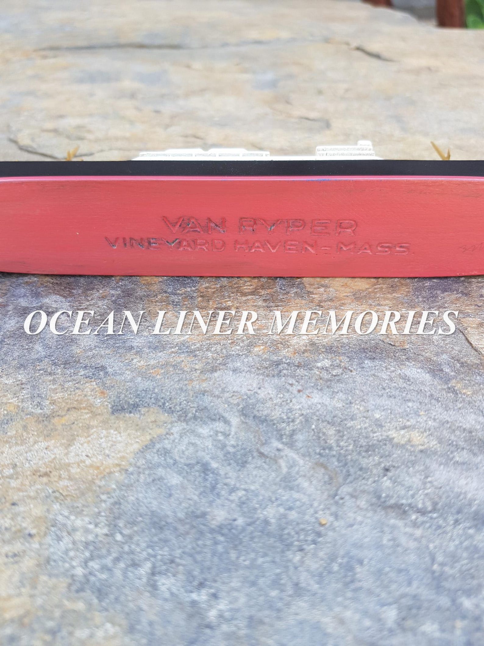 Van Ryper Model Ship Waterline Steamship Ocean Liner Ship Lockatrine ...