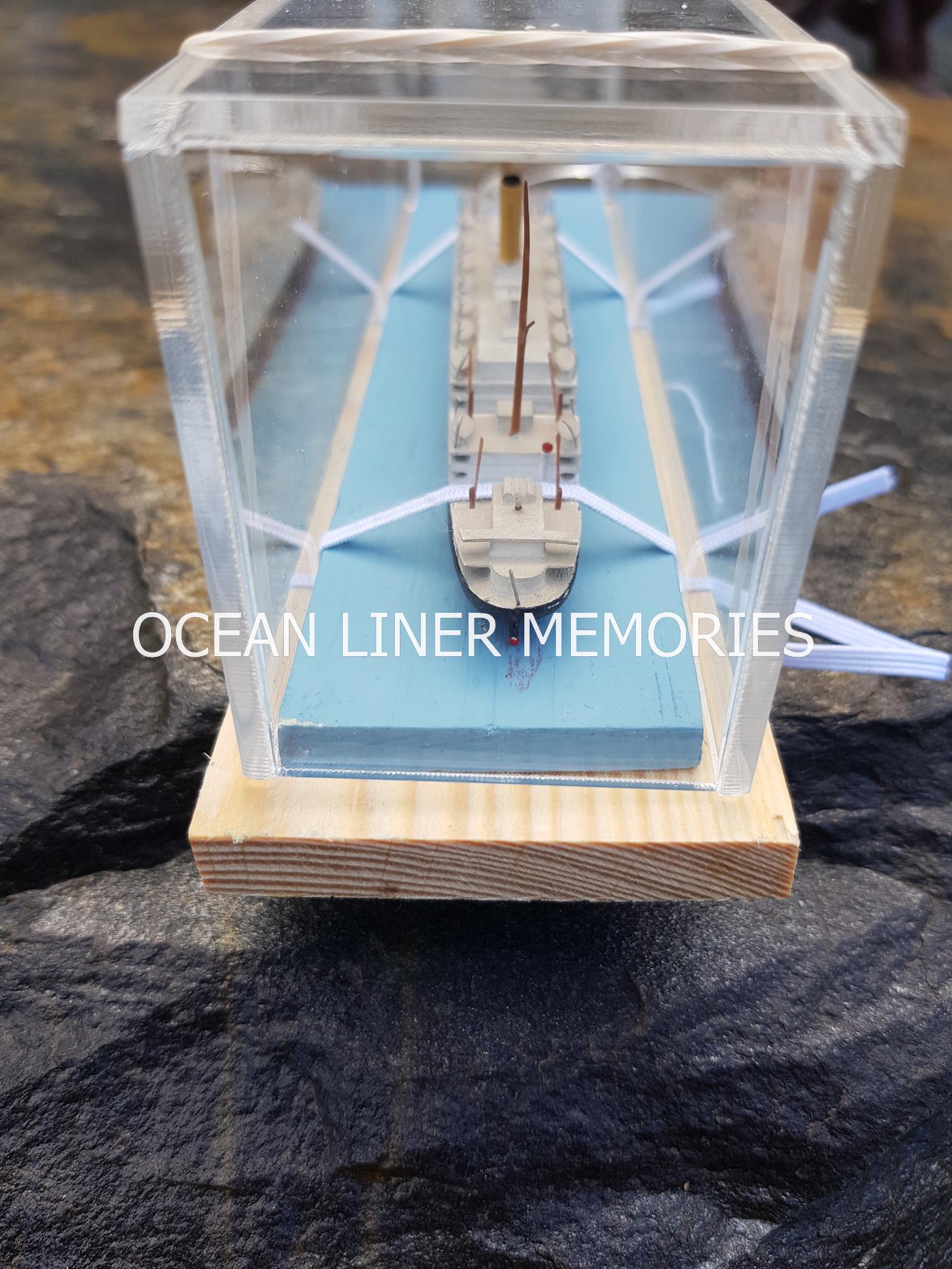 Bassett Lowke Model Ship SS Andes Van Ryper Model Derek Head Collection ...
