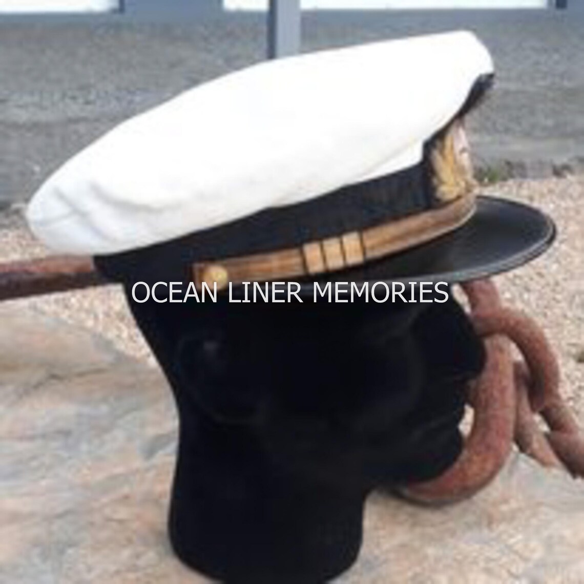 Andrea Doria Leonardo Da Vinci Era Officers Cap Enamel Italia Line ...