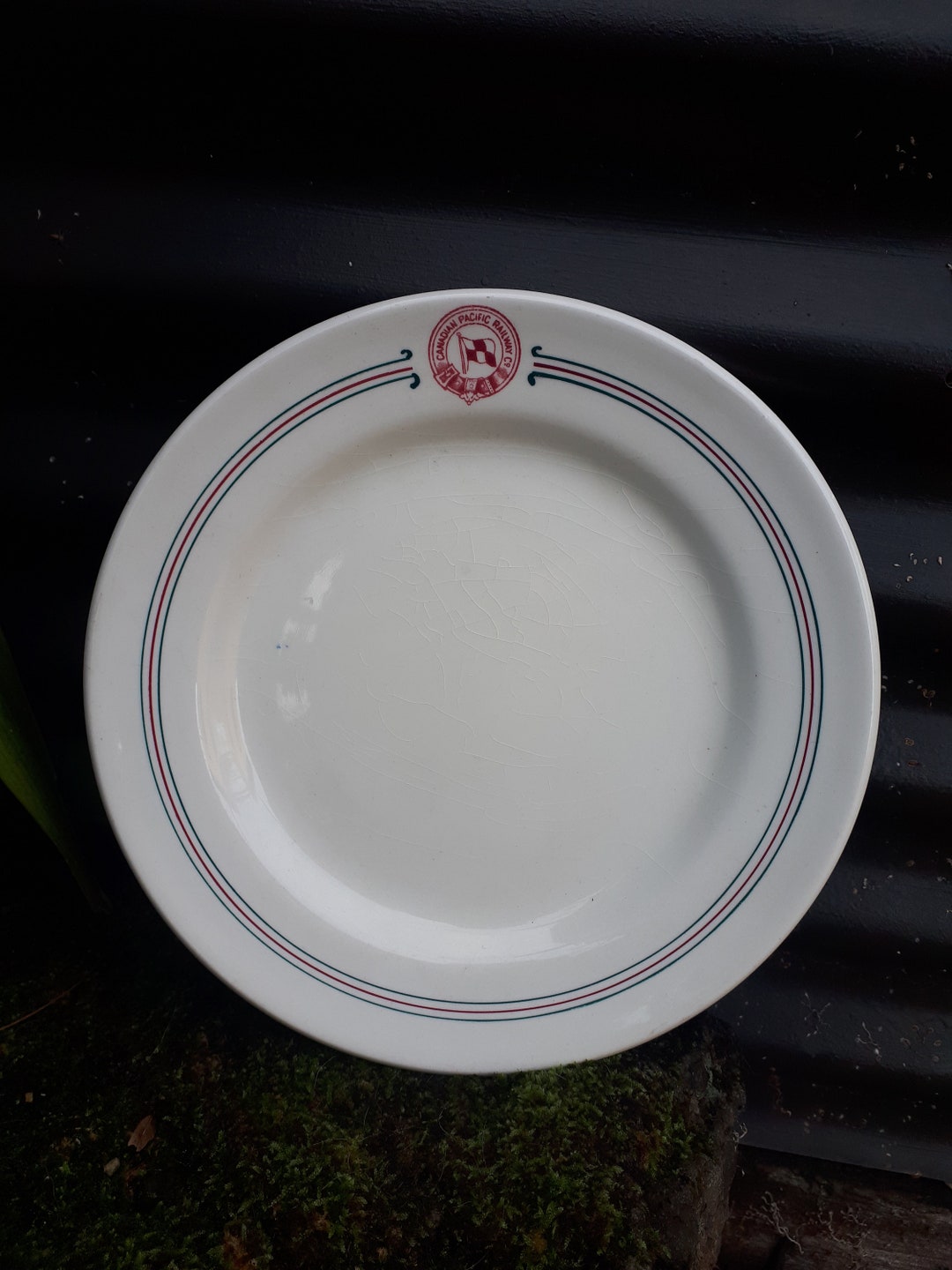 Canadian Pacific Railway Plate CPR Steamship Ocean Liner Steamship ...