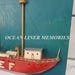 Van Ryper Model Ship Steamship Ocean Liner Relief Ship Rare Light ...