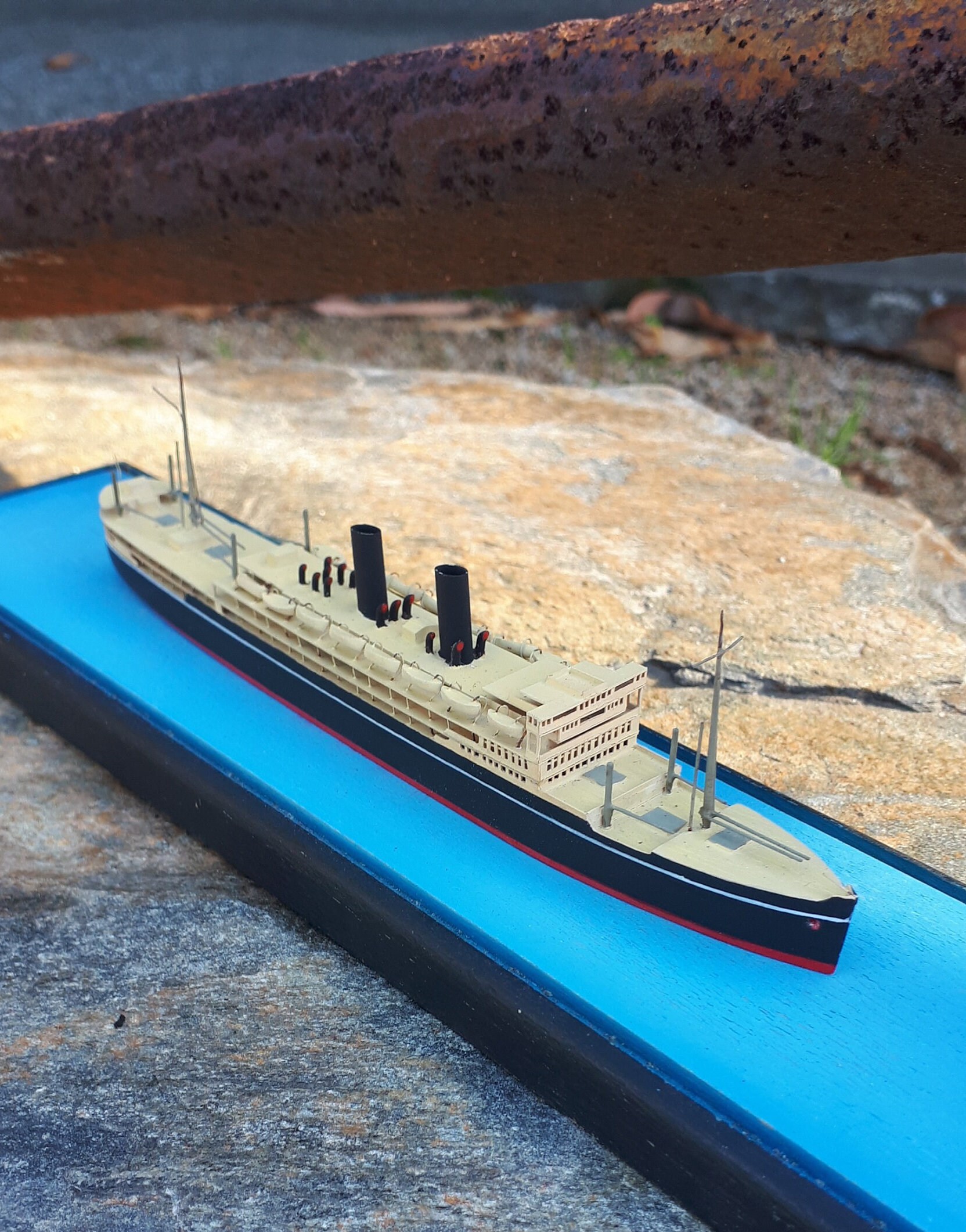 Model Ship Viceroy of India Bassett Lowke Style Steamship Ocean Liner ...