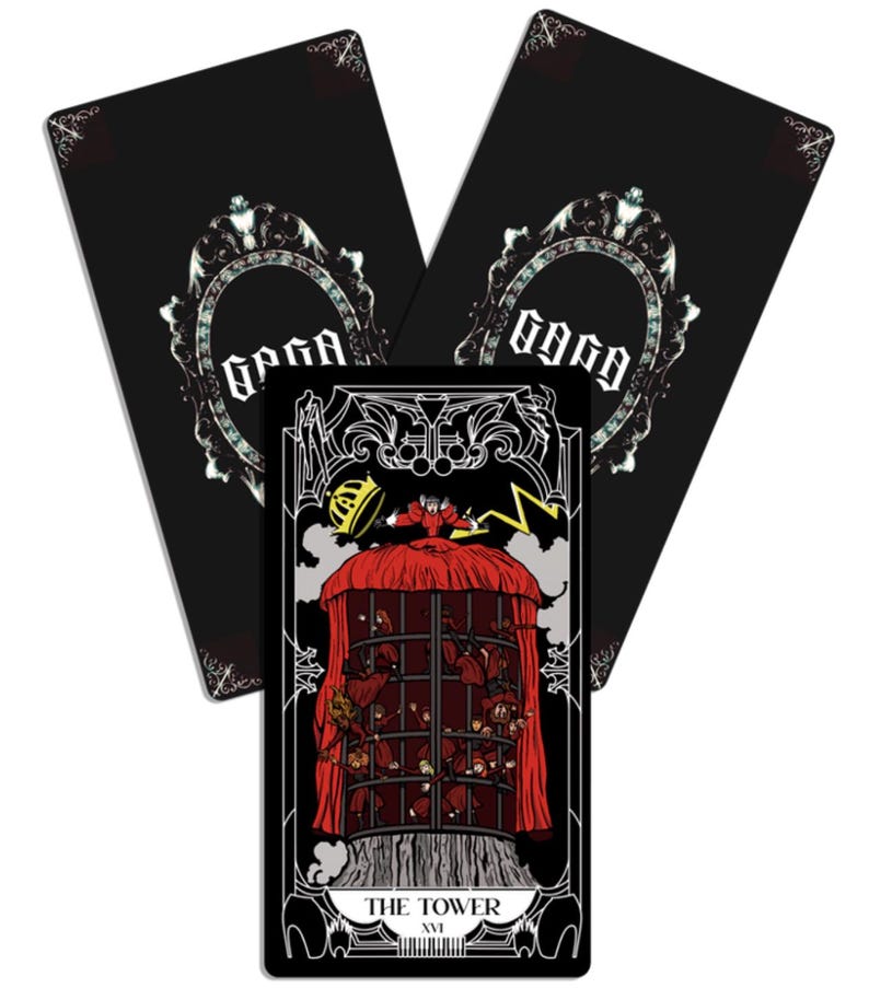 DELUXE Edition | the Little Monster's Arcana: a Lady Gaga Tarot - Etsy