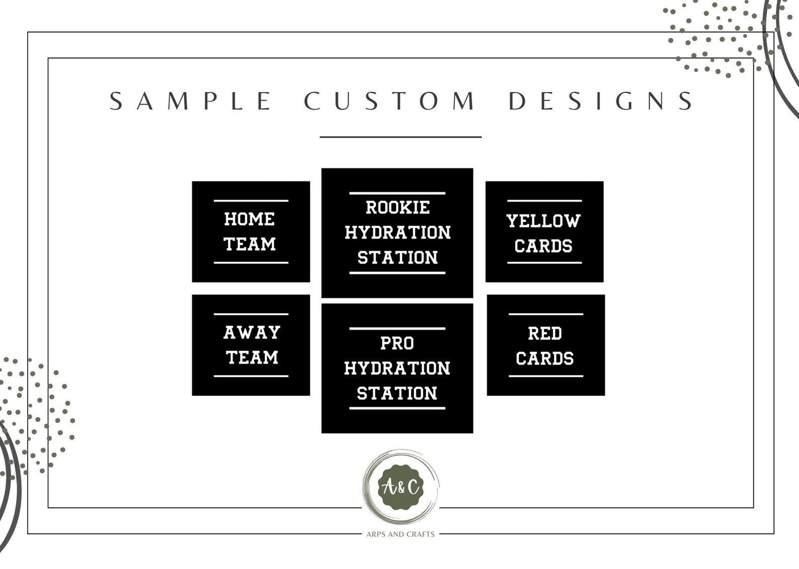 Penalty Flag & Challenge Flag Stickers | Football Party Decor - Etsy