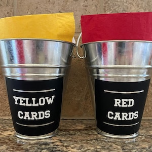 Red Cards Sticker | Yellow Cards Sticker | Custom Stickers | World Cup ...